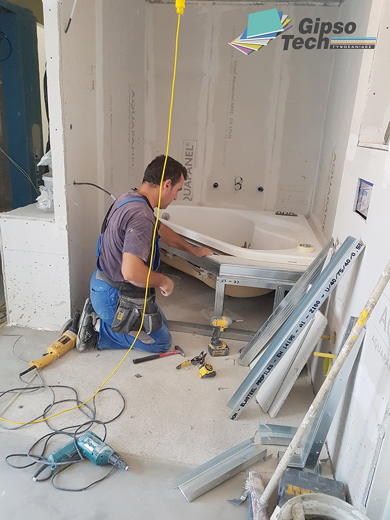 Γυψοσανίδες - Μπάνια - GipsoTech